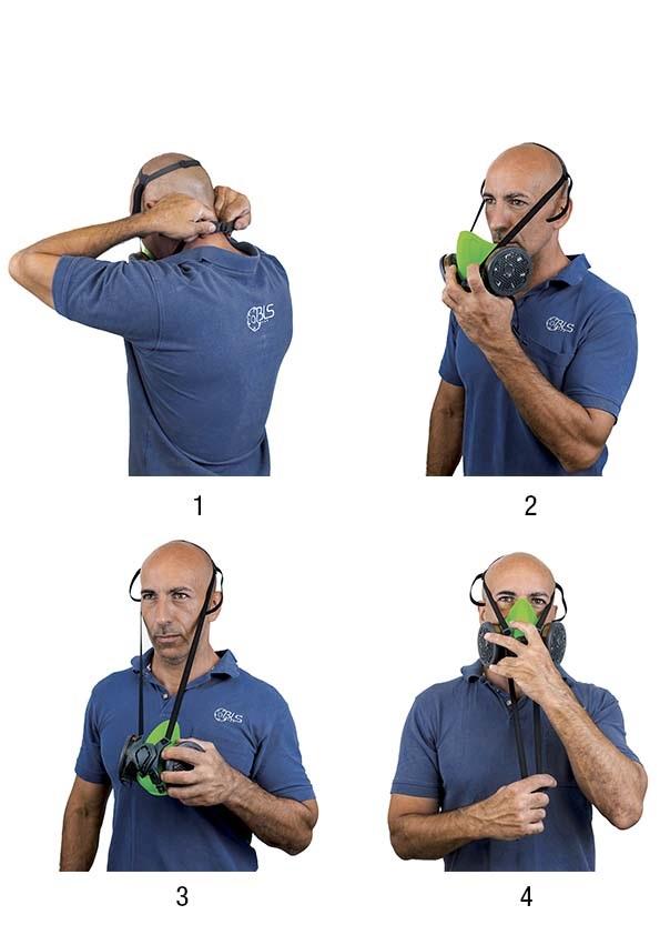 BLS 4000next R Thermoplastic Reusable Respiratory Half Face Mask ...